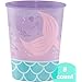 Amazon.com: Creative Converting Iridescent Mermaid Party 16 oz Favor ...