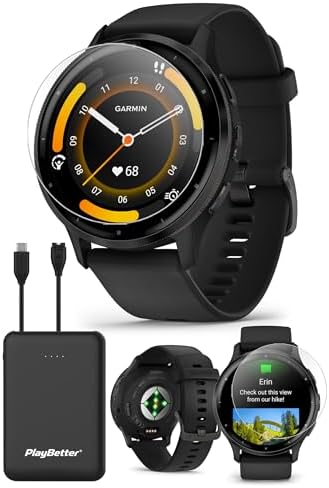 Amazon.com: Garmin Venu 3 Running GPS Smartwatch with AMOLED Display ...