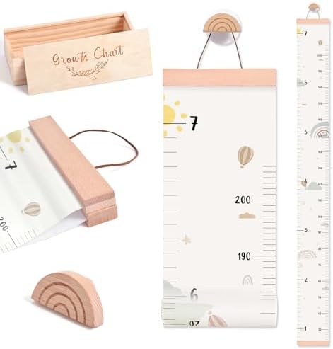 Amazon.com: Wooden Growth Chart for Wall,Tree Design, Height Chart for ...