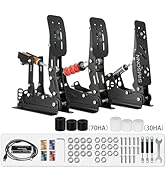 Amazon.com: SIMSONN NEW PRO Pedals Sim Racing Pedals PC Racing ...