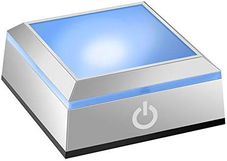 ERWEI LED Light Base Multicolor Show Stand Display Plate Square Display ...