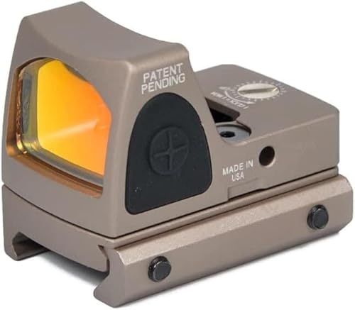 FIRECLUB Airsoft RMR style Mini Red Dot Sight Black w/Side ON/OFF ...