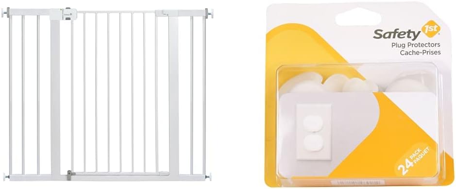 Safety 1st SecureTech Tall & Wide Pressure-Installed Metal Gate ...