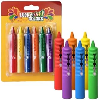 6PCS Bath Crayons Colour Set, Bathtub Crayons Colour Set for Kids 6-12 ...