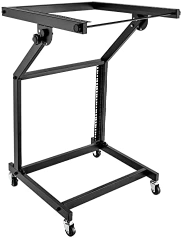Amazon.com - JAJADAH Rack Mount Mixer Case Stand, Studio Equipment Cart ...