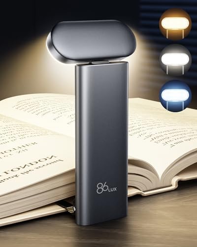 Book Light, Reading Light for Book in Bed, USB Rechargeable LED Night ...
