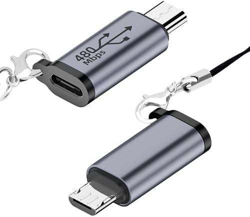 Micro USB auf USB C Adapter, USB C Buchse auf Micro USB Stecker Adapter ...