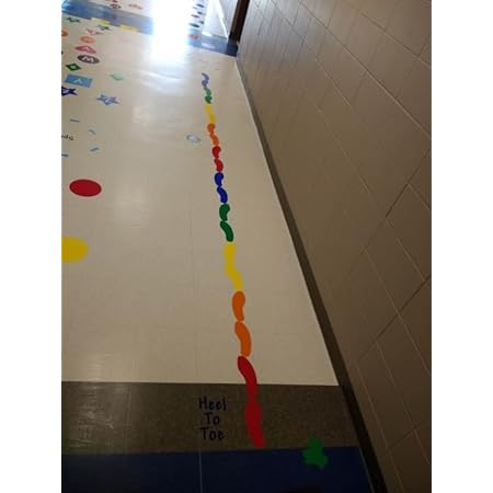 Amazon.com: Heel to Toe Sensory Path Floor Decals for Kids - Education ...