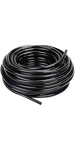 Amazon.com : URANT 50 Foot (15 m)1/4 Inch Drip Supply Pipe for ...
