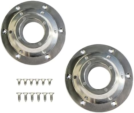 Amazon.com: Schumaho Standard RV Table Base (2 Pack, Silver) Aluminum ...