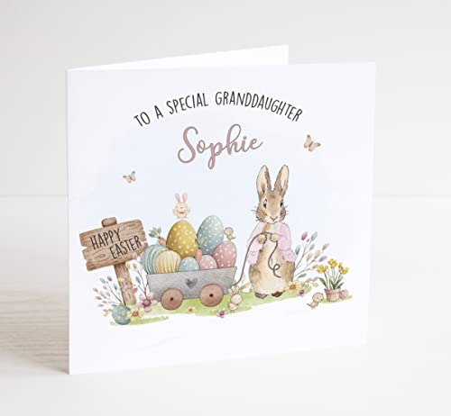 Peter Rabbit Easter Card - Personalised - Flopsy Bunny - Daughter ...