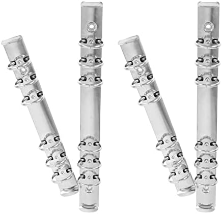 Amazon.com: Ipetboom 4Pcs Binder Inserts, Metal A5&A6 Notebook 6-Ring ...