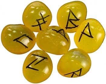Amazon.com: dyed Amber rune set * : Home & Kitchen