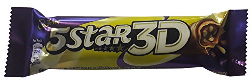 Cadbury 5 Star Chocolate Bar - 3D, 45 Grams Pack - Price History