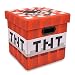 Amazon.com - Minecraft TNT Block 13-Inch Storage Bin Chest With Lid ...