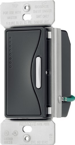 Cooper Wiring Devices 9542SG Aspire Smart Accessory Dimmer with Preset ...