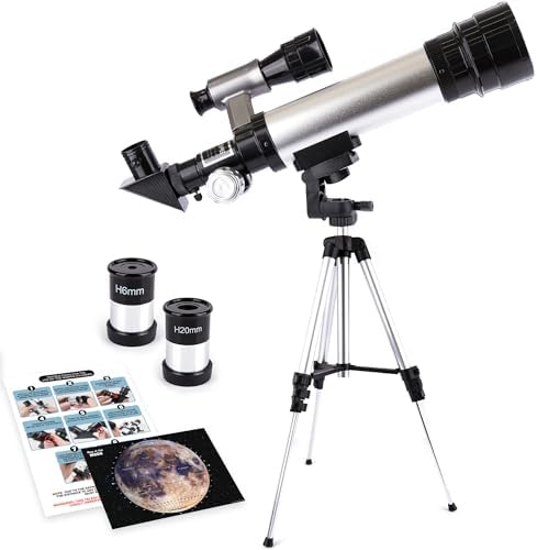 Amazon.com: ArtCreativity Kids Telescope - 60X Magnification with 2 ...