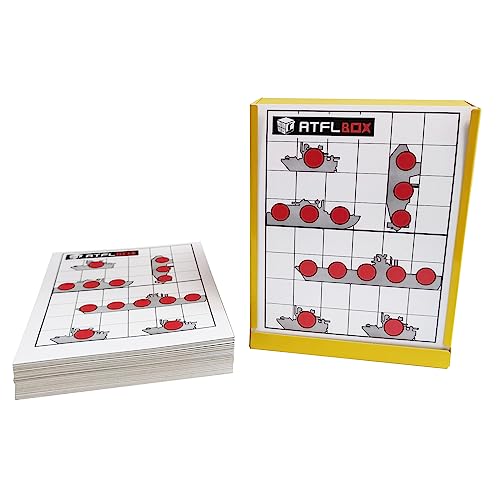 Snapklik.com : Atflbox 100pcs 7 X 9 Inch BB Gun Target Papers For ...