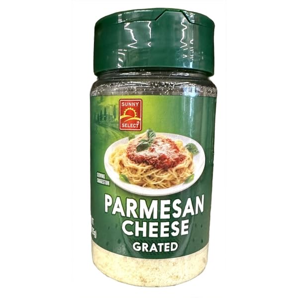 Amazon.com: Sunny Select, Grated Parmesan Cheese, 3 Ounce : Grocery ...