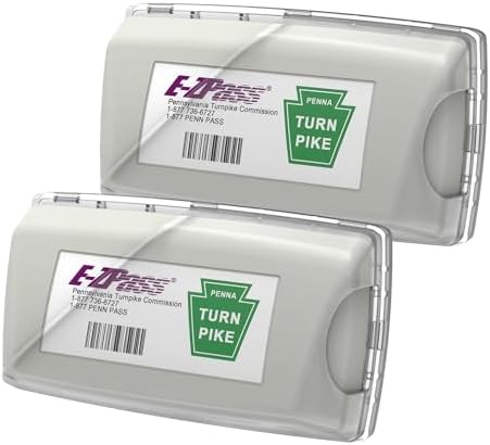 Zeyitian 2 Pack EZ Pass Holder with Super Strong Suction Cups for ...