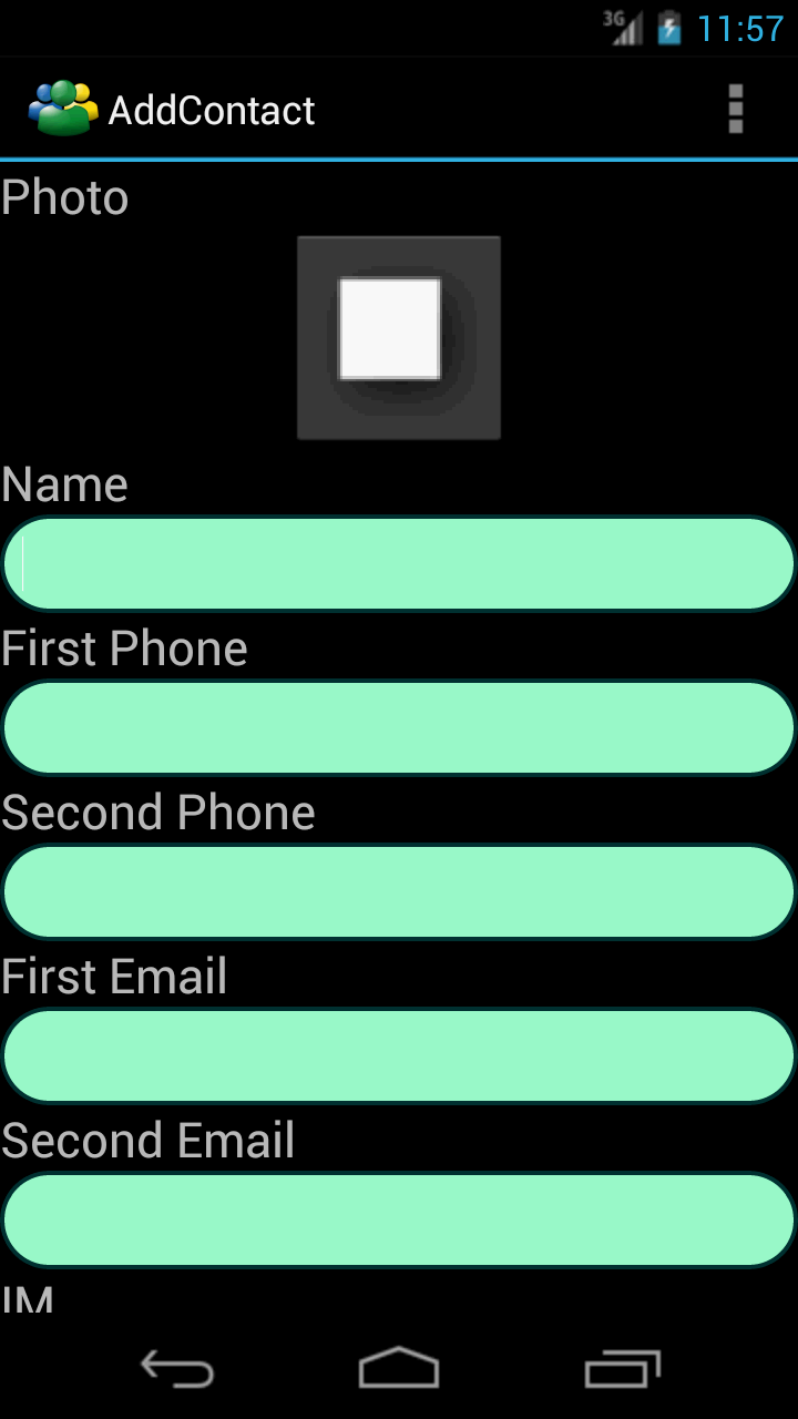 My Contact List - App on Amazon Appstore