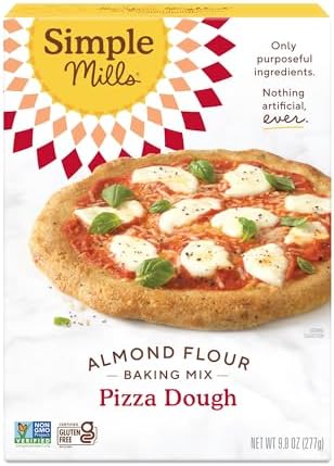 Simple Mills Naturally Gluten-Free Almond Flour Mix Pizza Dough 9 8oz ...