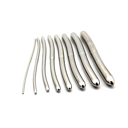 FusionKraft Hegar Uterine Dilator Set - Double Ended (8 Dilators, Φ3.0/4.0mm - 17.0/18.0mm ...