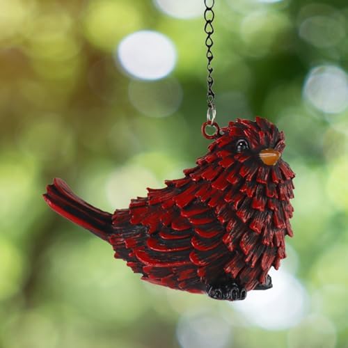 Amazon.com: Cardinal Gifts Garden Decors Outdoor Statues, Mini Red Bird ...