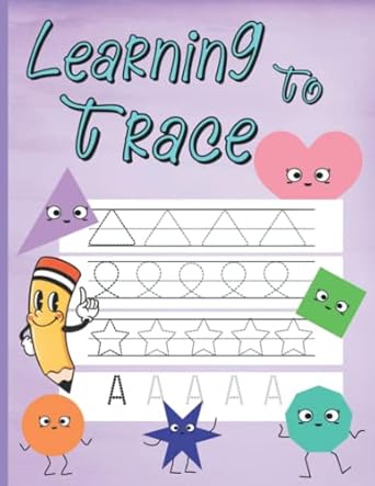 Learning to Trace: Cute Tracing Preschool Book for Toddlers, Preschool ...