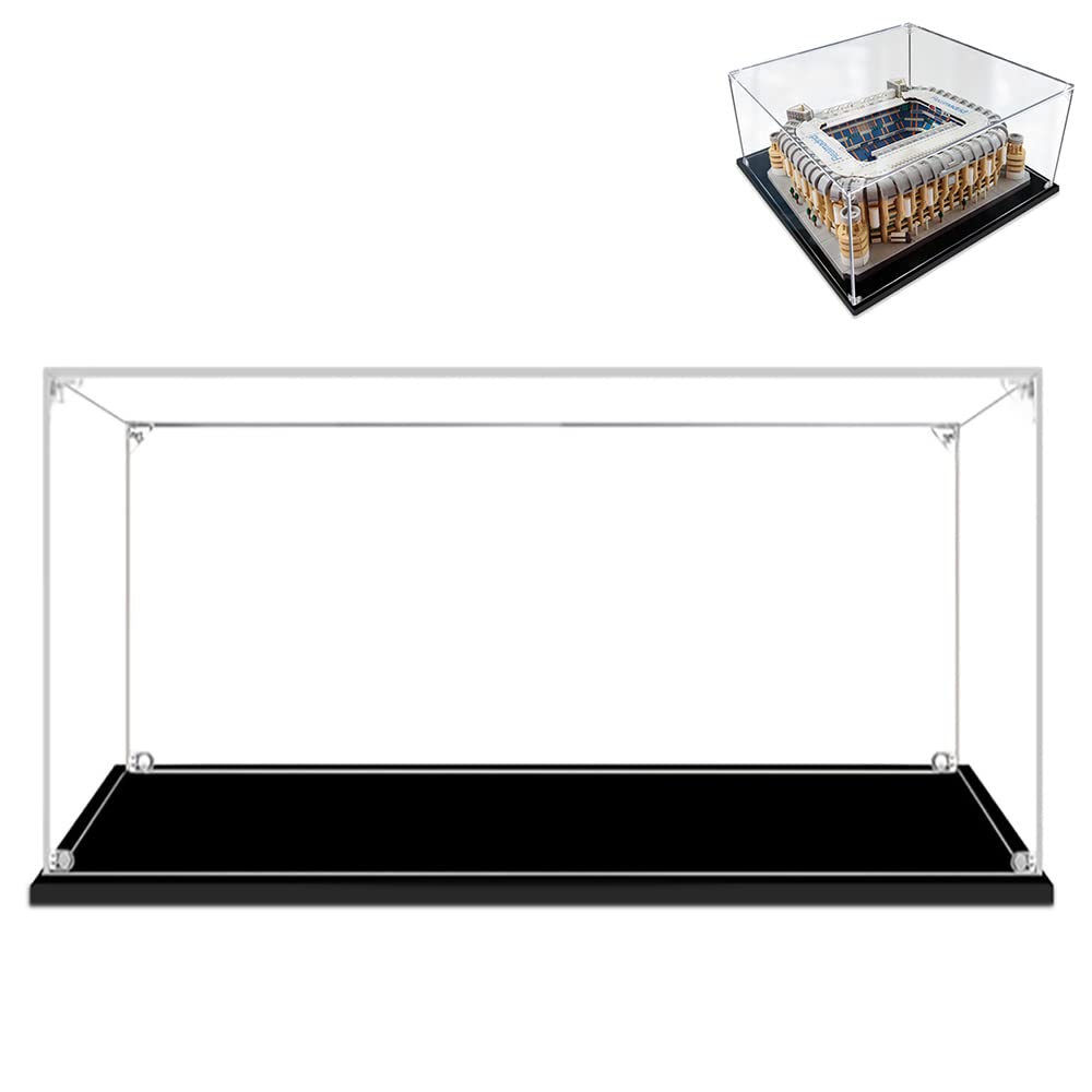 Buy LODIY 2mm Acrylic Display Case for Lego Real Madrid Santiago ...