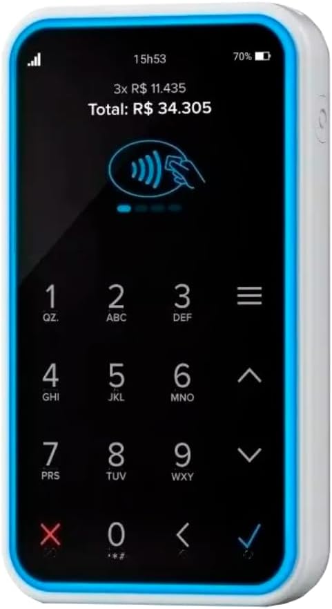 Máquina de cartão Point Mini NFC 2 - A Maquininha do Mercado Pago ...