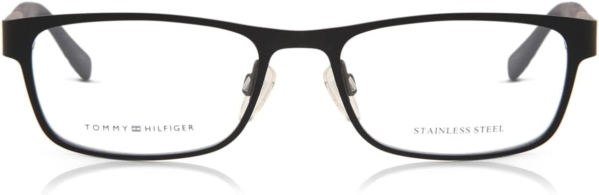 Amazon.com: Eyeglasses Tommy Hilfiger Th 1284 0BQZ Matte Blue ...