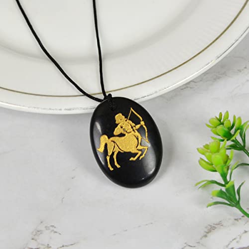 Reiki Crystal Products Natural Black Agate Crystal Stone Pendant ...