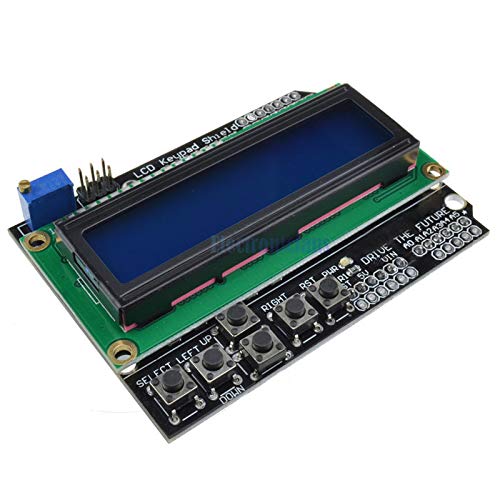 Amazon.com: Keypad Shield LCD1602 for Arduino 1602 LCD Display ATMEGA328 ATMEGA2560 for ...