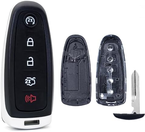 Amazon.com: MechanMagic Key Fob Shell Cover for Ford Explorer Edge Flex ...