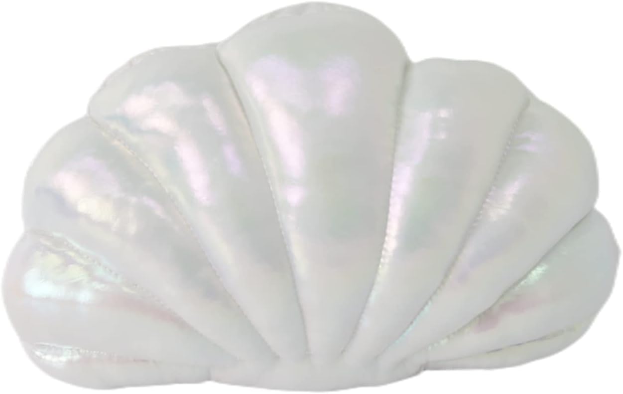 Amazon.com: Wenqik 2 Pieces 13 inches Seashell Pillow Soft Seashell ...