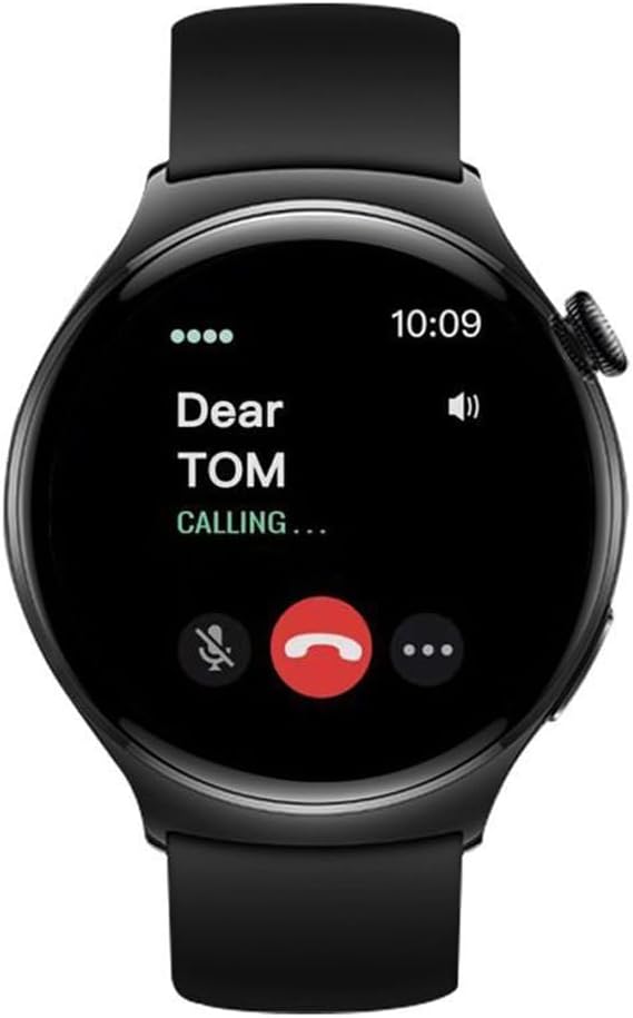 Haino Teko Germany RW-34 AMOLED Display Smart Watch with 3 Pair Strap ...