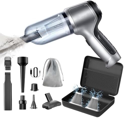 Amazon.com: Saker Car Vacuum Portable Cordless 3 in 1 Handheld Car ...