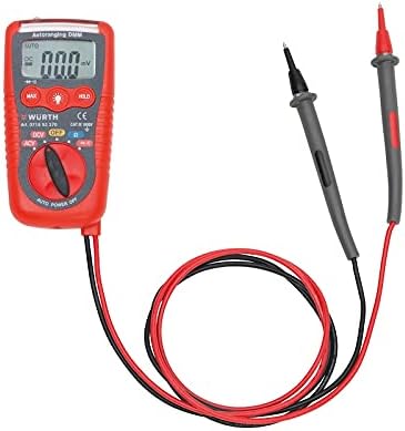 Würth mini Dijital-Multimetre 071553 370 : Amazon.com.tr: Yapı Market