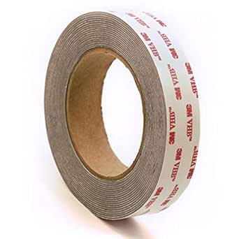 CS Hyde 3M 4941 Very High Bond Conformable Acrylic Foam Tape, Double-Sided VHB Acrylic Adhesive ...
