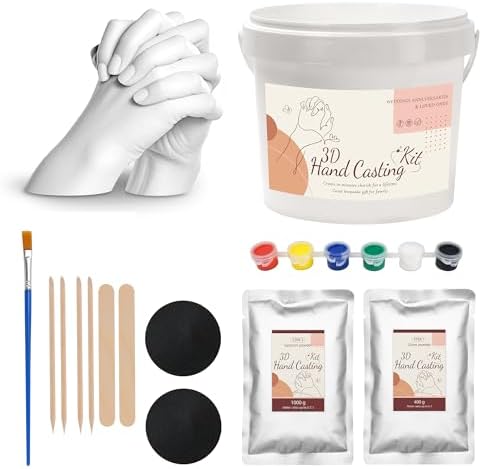 Hand Casting Kit, Anniversary Couples Gifts Casting Kit,Original Hand ...