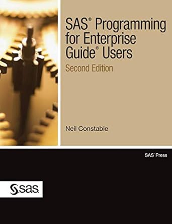 SAS Programming for Enterprise Guide Users, Second Edition (Hardcover ...
