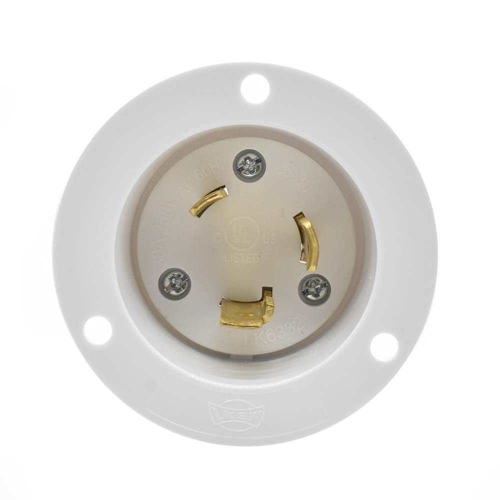 Industrial Power Inlet Plug YGF169 Heavy Duty 30 Amp 250V Twist Lock ...