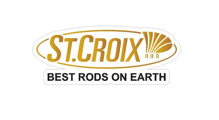 Amazon.com: ST. CROIX RODS FISHING BASS BOAT VINYL CAR TRUCK WINDOW ...