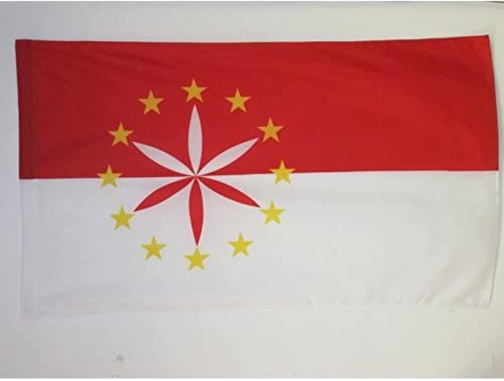 Amazon.com : Arpitania Flag 2' x 3' for a pole - Arpitan flags 60 x 90 ...