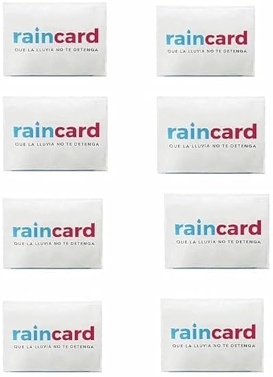 Buy HASHFLOW Unisex Disposable Rain Card for Emergency Use | Waterproof ...