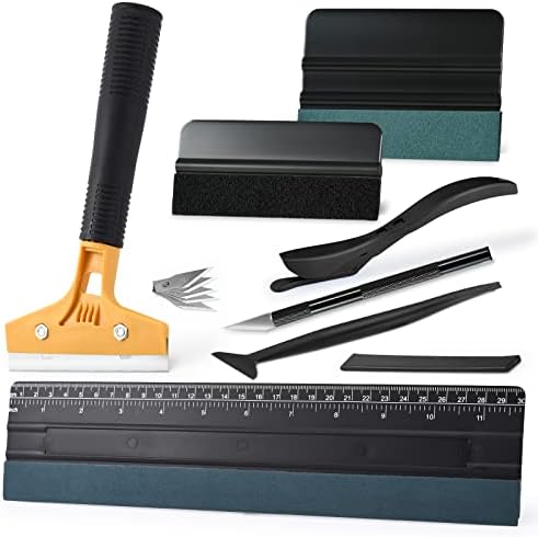 Amazon.com: NEWISHTOOL Car Window Film Tinting Tools, Vinyl Wrap Kit ...