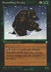 Amazon.com: Magic The Gathering - Shambling Strider - Ice Age : Toys ...