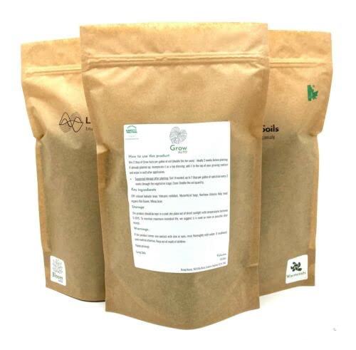 Organic Fertiliser Bundle for Autoflower Plants: Grow AUTO, Bloom AUTO ...