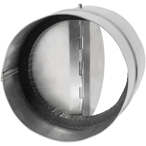 Snapklik.com : HVAC OV Efficient 4 Inch Backflow Damper - Vent ...